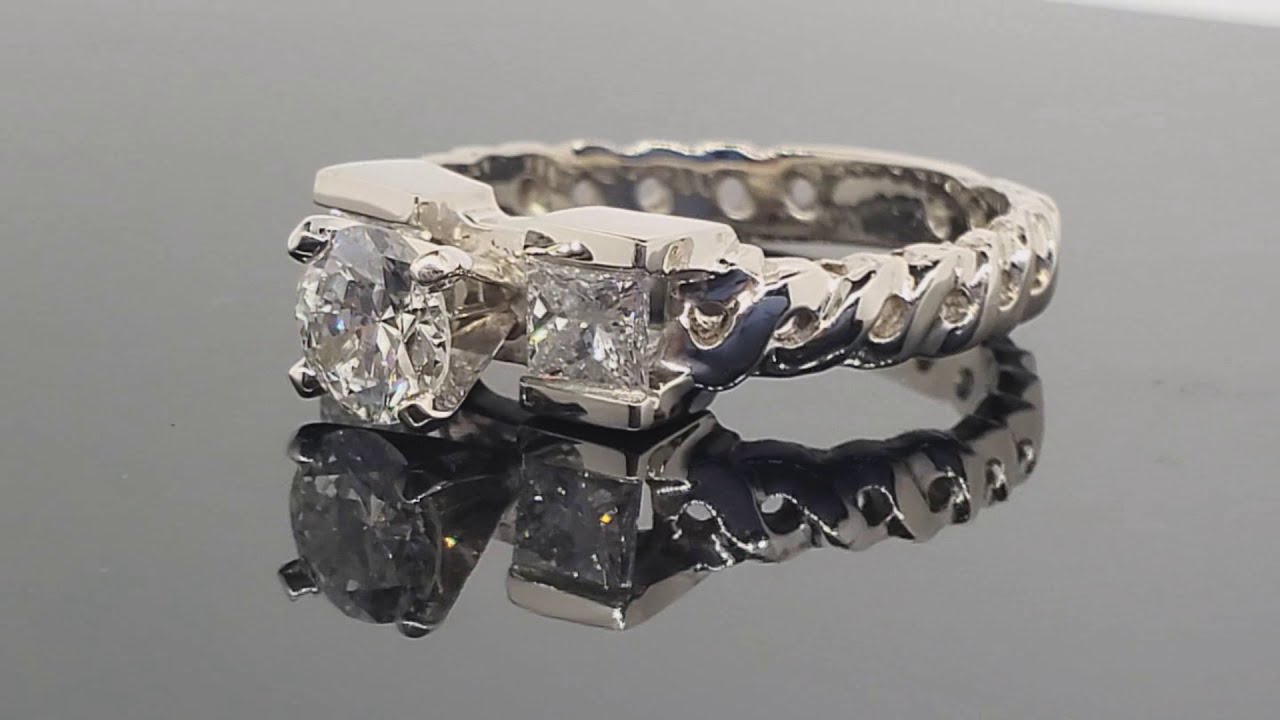 How to Make a Custom Handmade Diamond Engagement Ring - YouTube