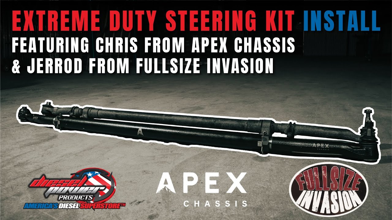 APEX CHASSIS STEERING KIT INSTALL FT CHRIS FROM APEX CHASSIS & JERROD ...