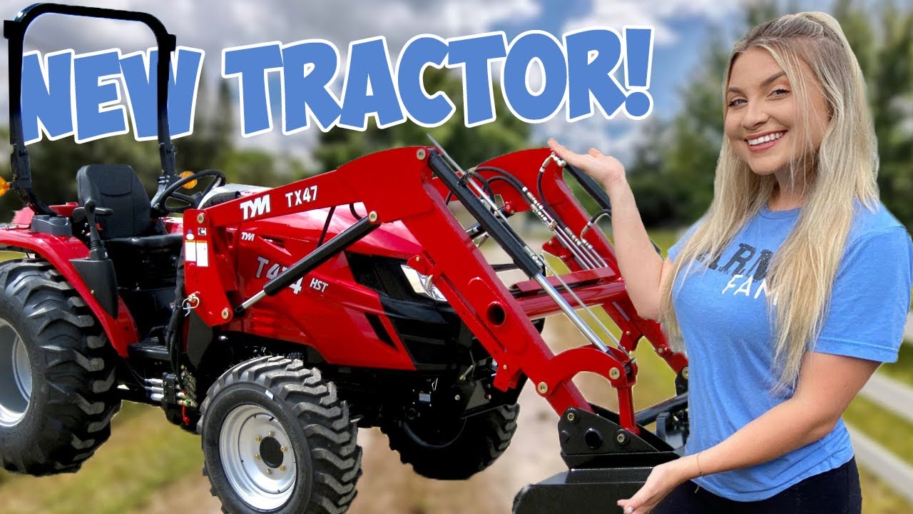 NEW Bigger Tractor Means More WORK HAPPENING AT THE FARM! - YouTube