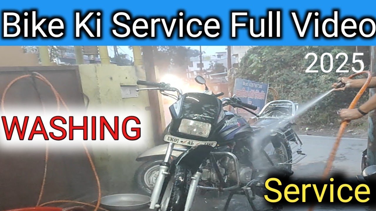 Making a High Pressure Bike washing / Service At Home | Bike Ki Service ...