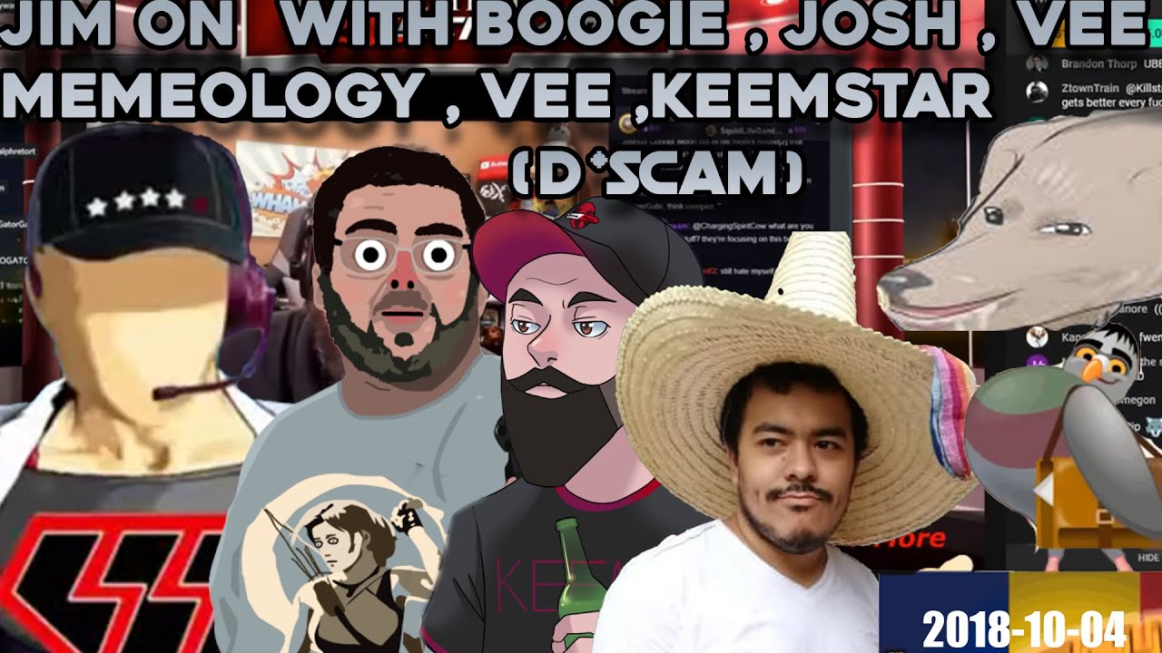 Killstream - Jim on TRR - Boogie, Josh, Vee, Memology, Keemstar - D ...