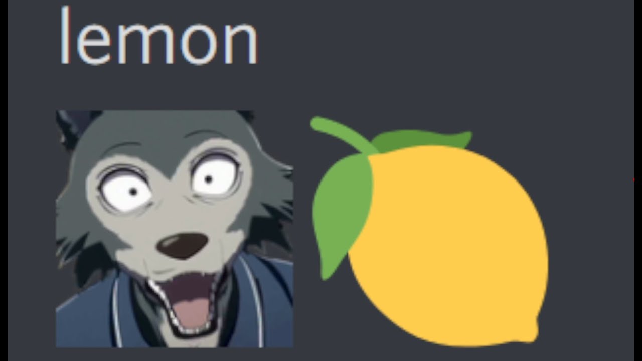 legoshi eats a lemon and dies - YouTube