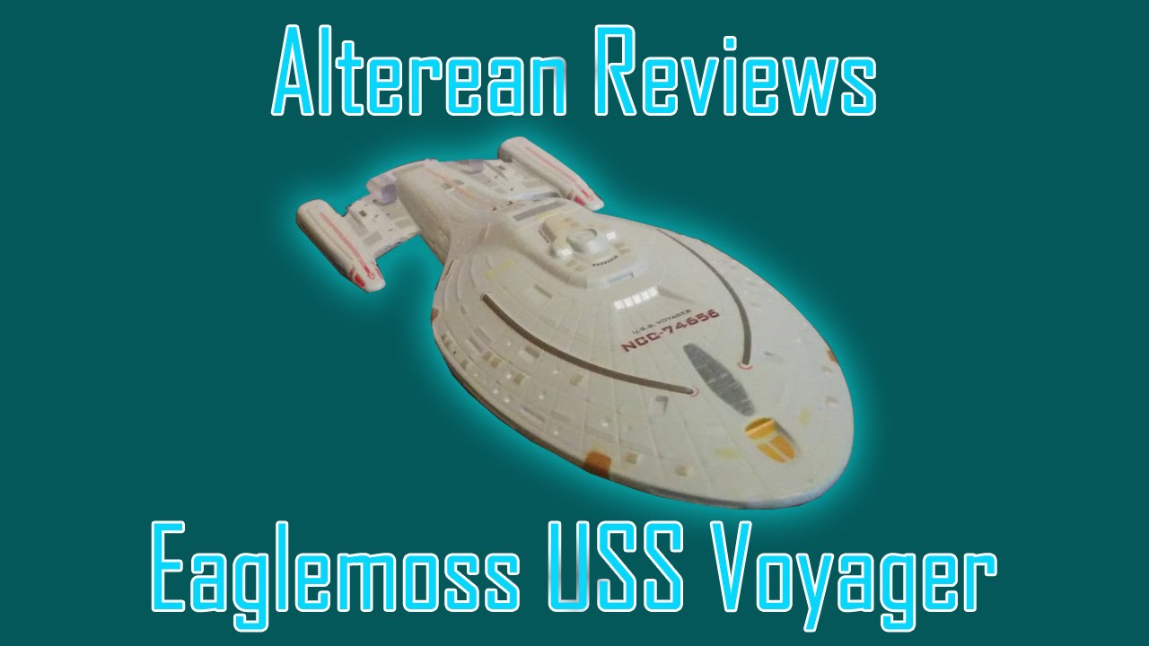 Eaglemoss USS Voyager Review - YouTube