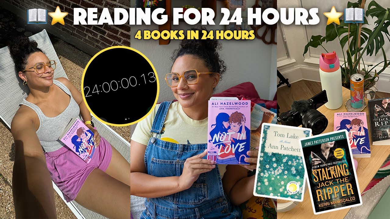 24 Hour Reading Challenge ⏱️📚 - YouTube
