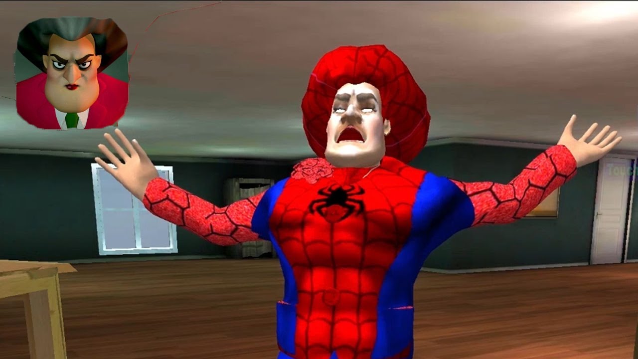 Scary Teacher 3D - New Teacher Spider-Man Chapter 5 Gameplay ...
