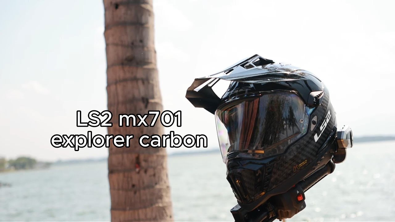 LS2 MX701 Carbon หมวก Adventure มาตรฐานใหม่ ที่เขาว่า "เบาที่สุด ...