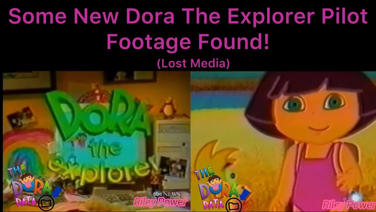 Some New Dora The Explorer Pilot Footage Found! (Lost Media) ST to ...