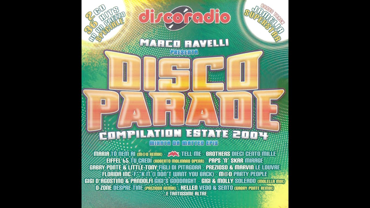 DISCOPARADE COMPILATION ESTATE 2004 (CD2) - YouTube