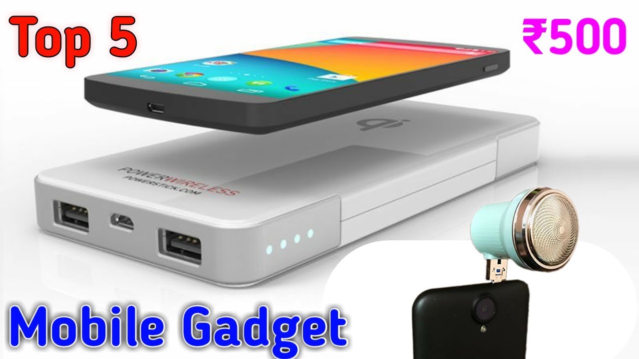 Top 5 Unique Mobile gadget Under ₹500 Usb trimmer।। Amazing gadget ...