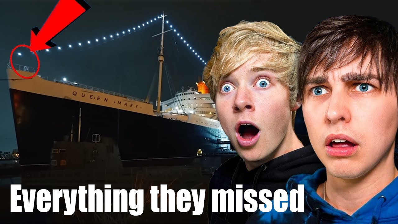 Everything Sam and Colby missed at The Queen Mary - YouTube