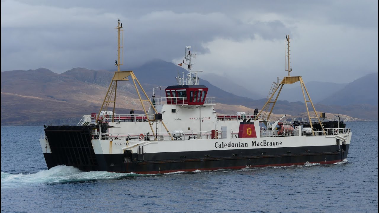 MV Loch Fyne Departs Armadale Pier, 15th October 2018 - YouTube