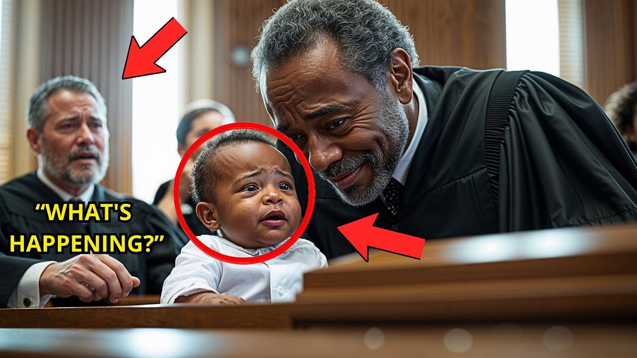Judge Spots Black Baby Crying in Court, The Reason Leaves Everyone in ...