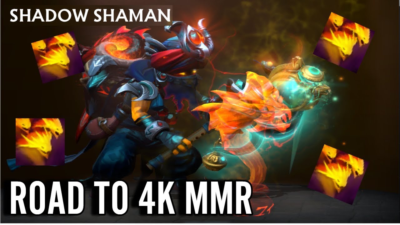 SHADOW SHAMAN SUPPORT! Road to 4k MMR [DOTA 2] - YouTube