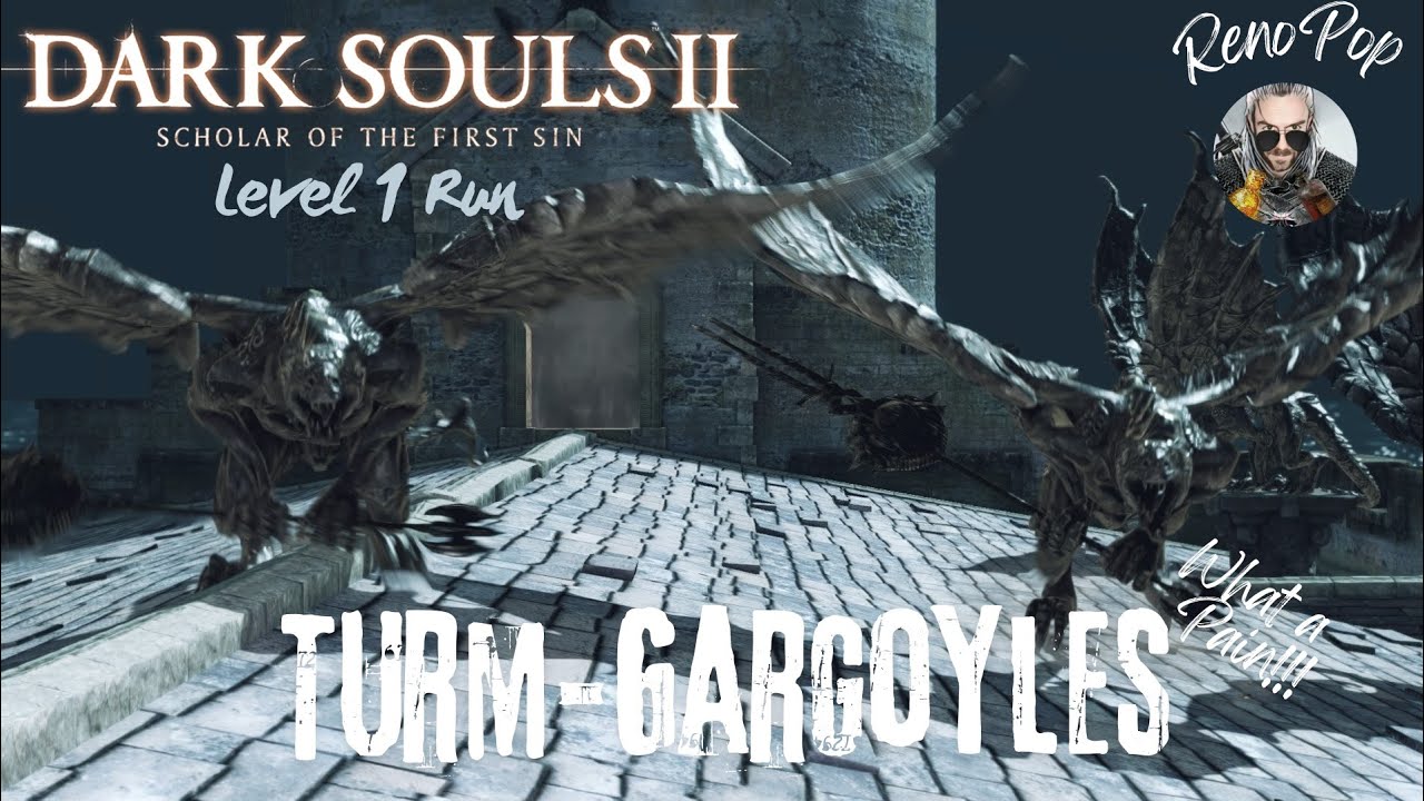DARK SOULS 2 | Belfry Gargoyles | Level 1 | What a Pain!!!😱 #darksouls2 ...