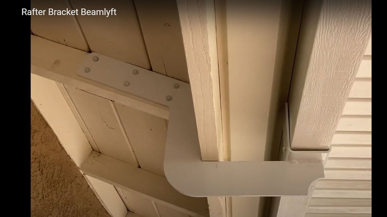 Rafter Bracket Beamlyft - YouTube
