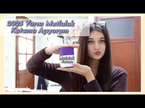 2025 YARISI MUTLULUK KUTUMU AÇIYORUM!!!