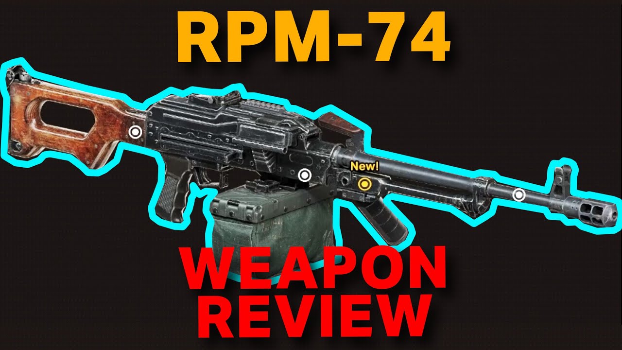 RPM-74 STALKER 2. Weapon Review! - YouTube