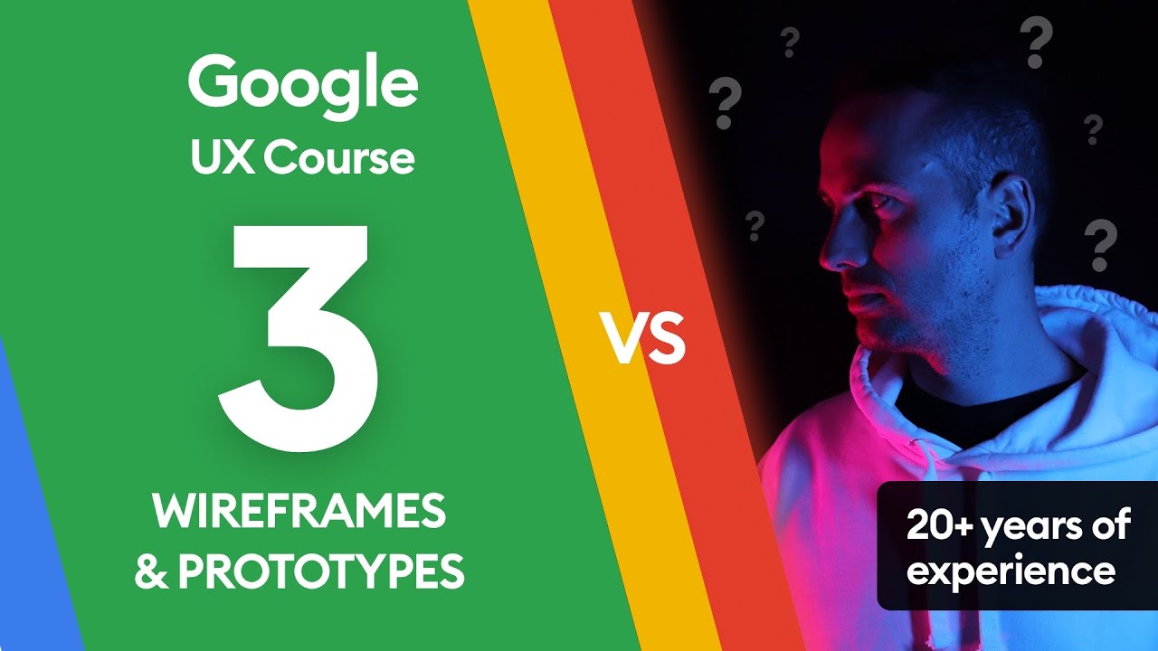 How to make Low-fidelity wireframes and prototypes? Google UX Course ...