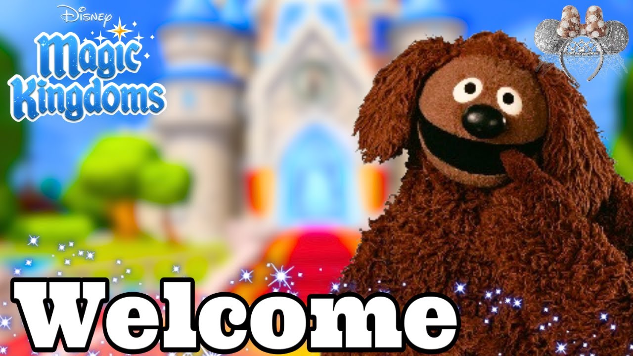 Welcome ROWLF! The Muppets Disney Magic Kingdoms - YouTube