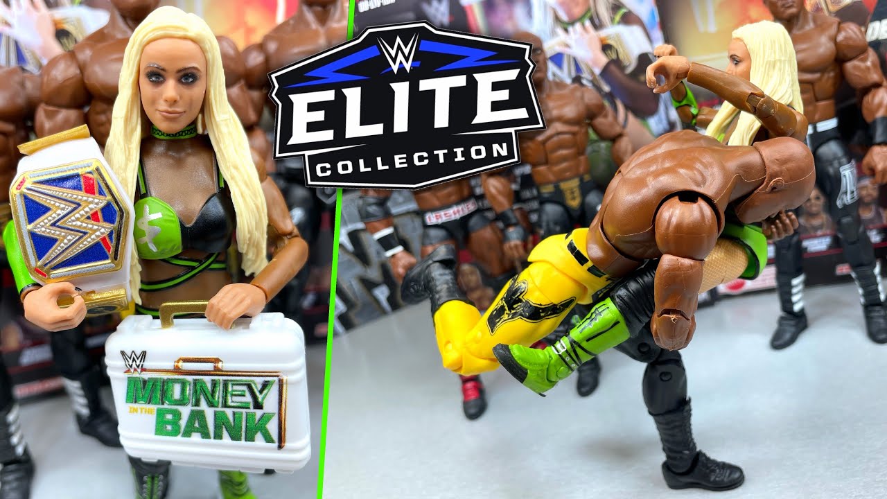 WWE ELITE 103 BOBBY LASHLEY & LIV MORGAN FIGURE REVIEW! - YouTube