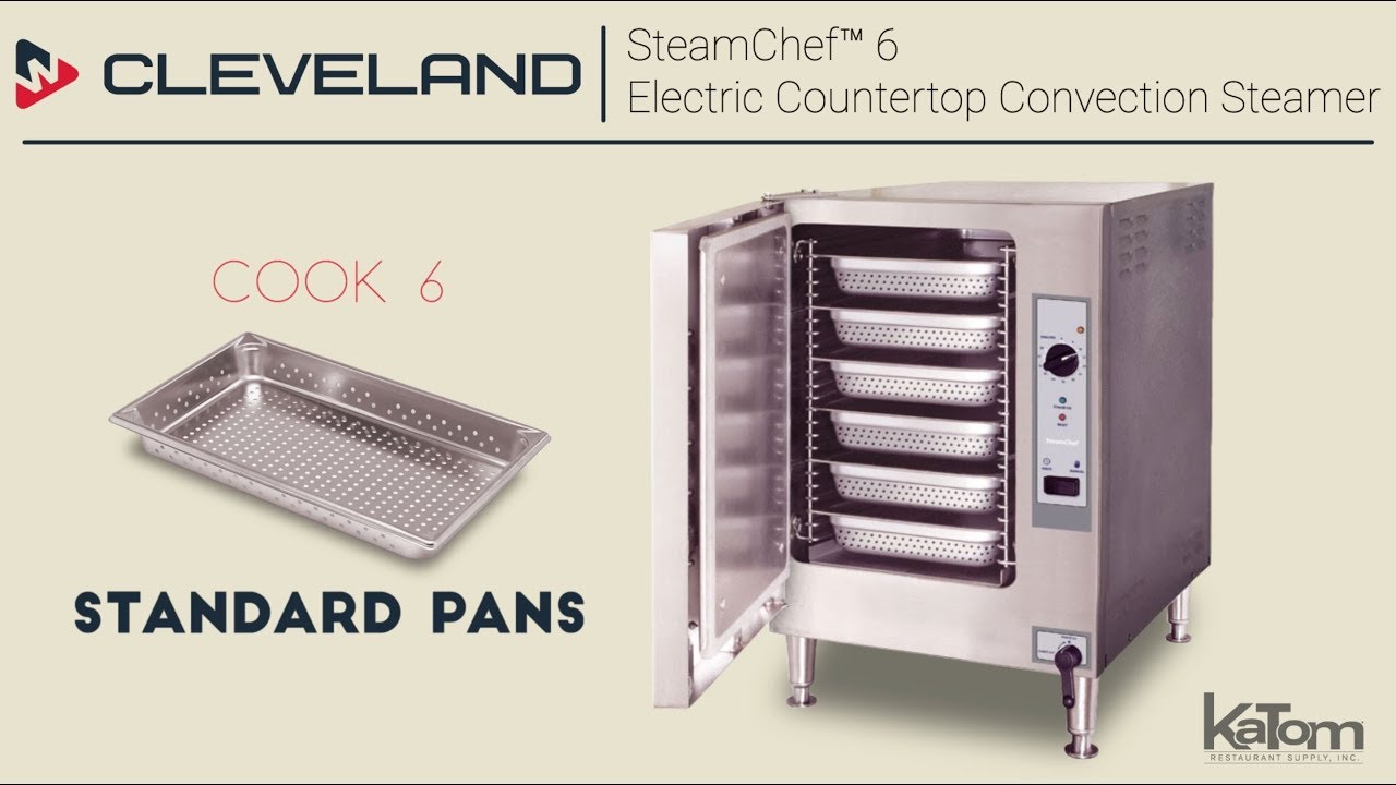 Cleveland SteamChef™ 6 - Electric Countertop Convection Steamer - YouTube