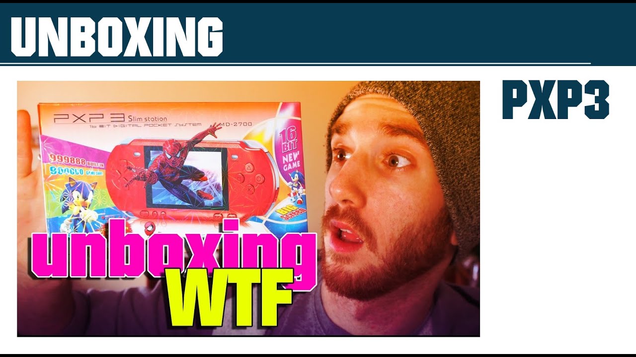 UNBOXING | PXP3 Consola ¿retro? de 16 bits - YouTube