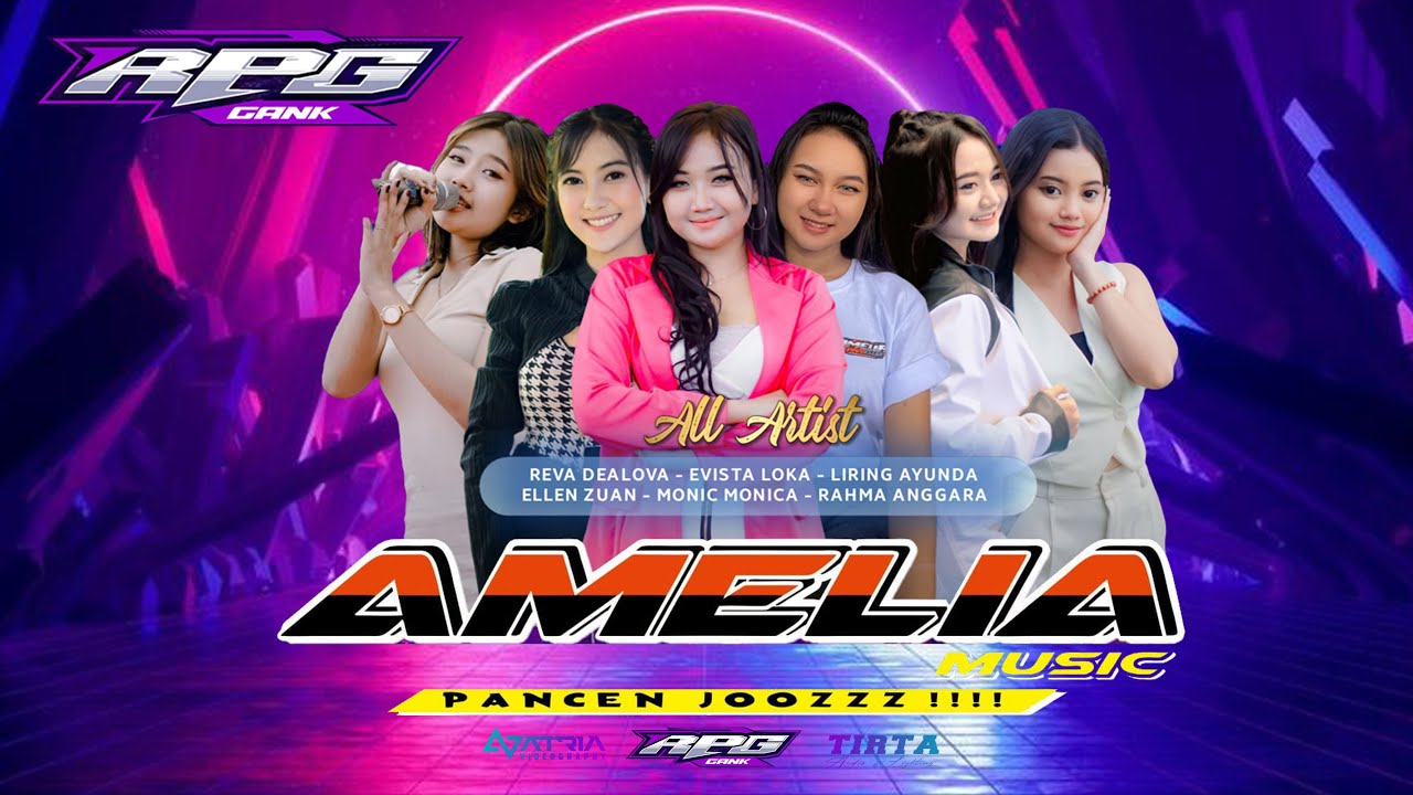 FULL ALBUM AMELIA MUSIC // HAPPY PARTY RPG GANK DS. POHGADING WINONG ...