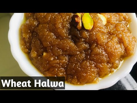 Wheat Halwa Recipe || How To Make Wheat Halwa || - YouTube