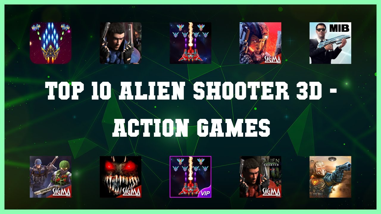 Top 10 Alien Shooter 3d Android Games - YouTube