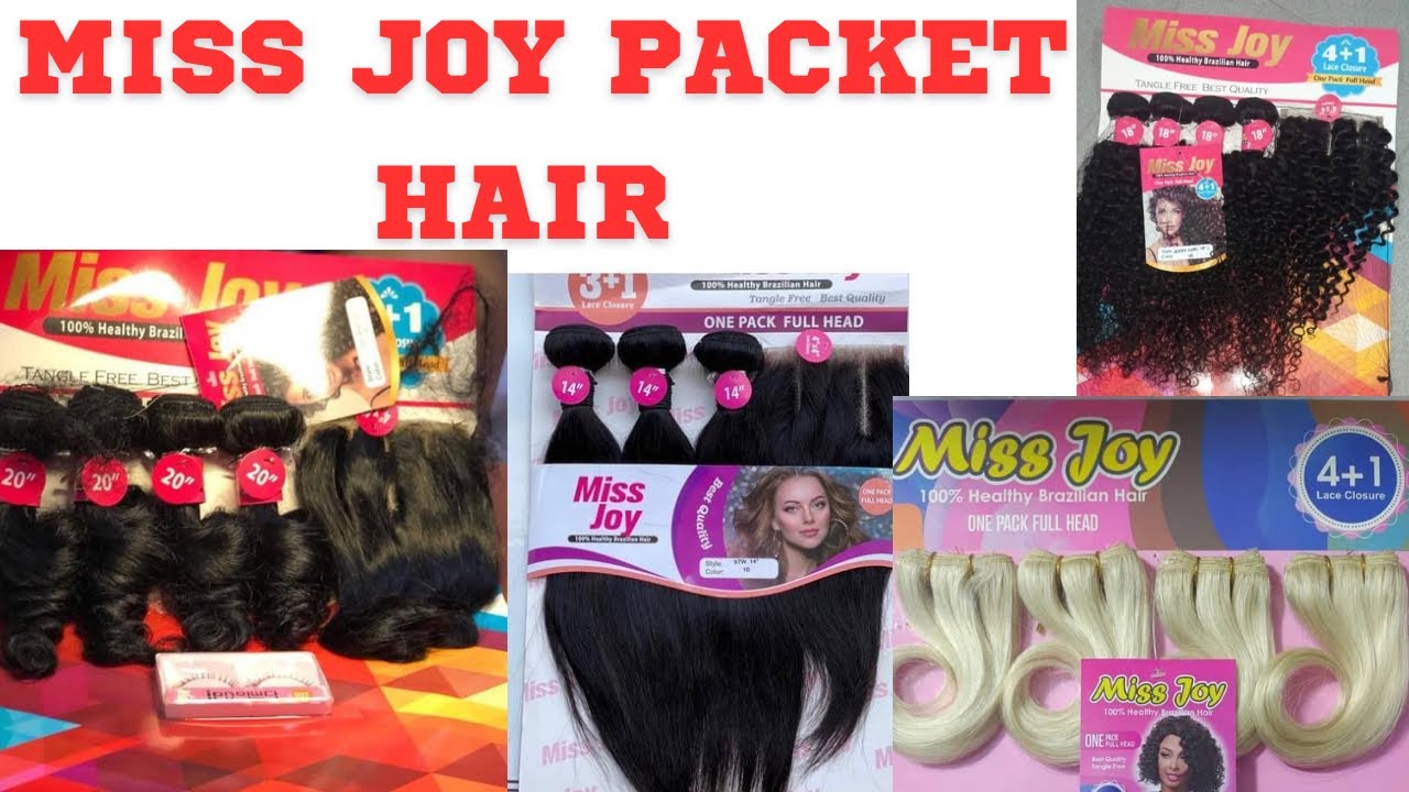 MISS JOY PACKET HUMAN HAIR REVIEWS - YouTube