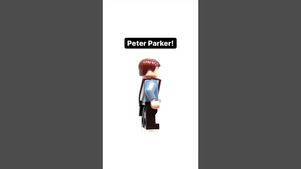How to make Peter Parker from Spectacular Spider-Man in LEGO!🕷 - YouTube