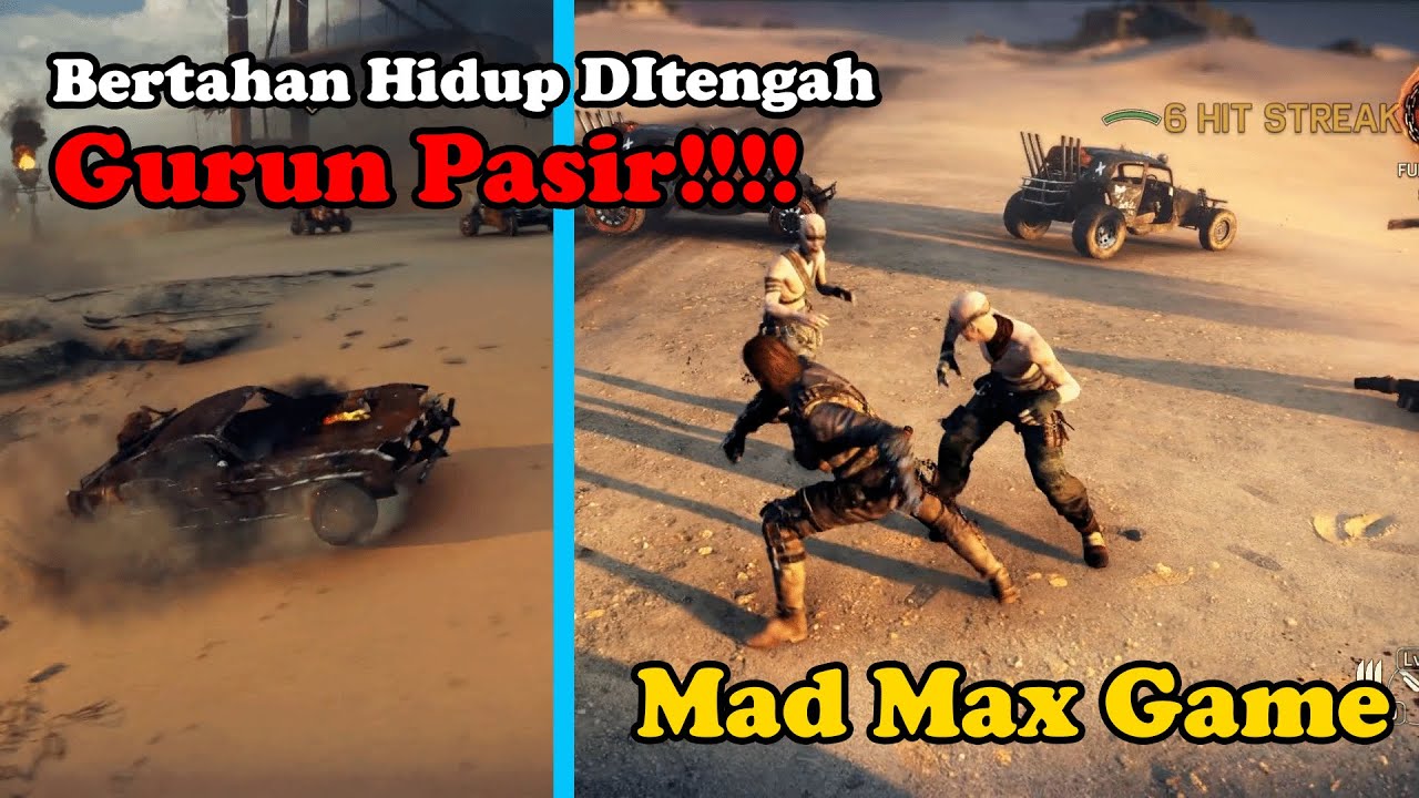 Gurun Pasir Penuh Misteri!!! - Mad Max Game Indonesia - YouTube