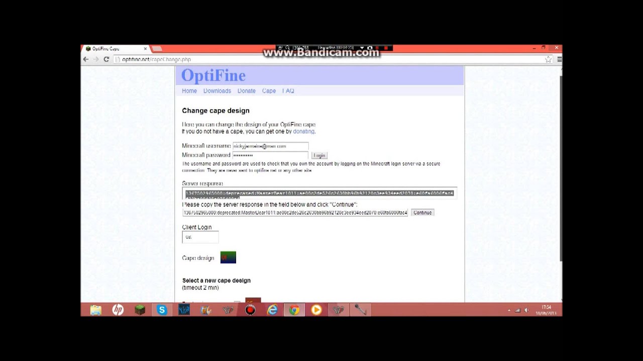 how to get a optifine cape - YouTube