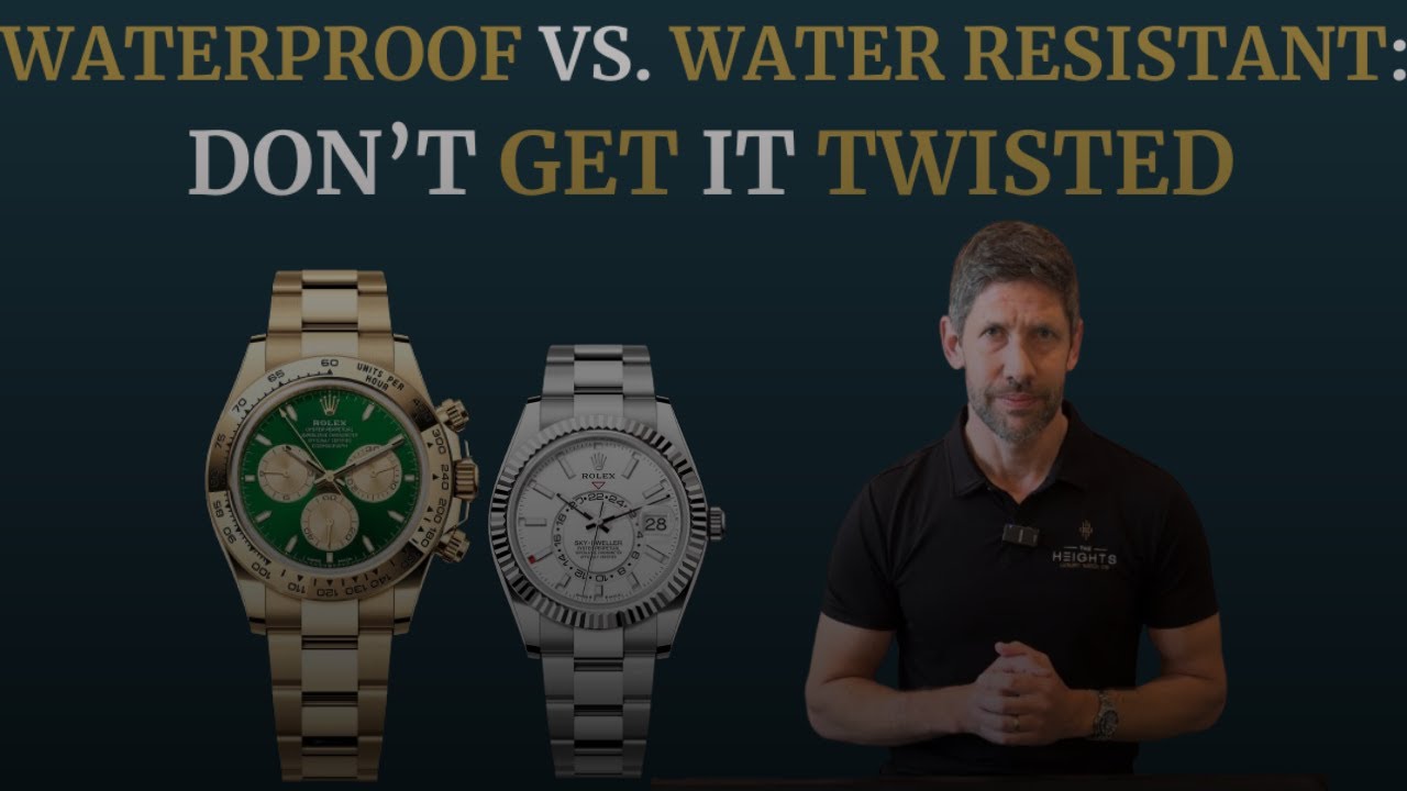 No Watch Is Truly Waterproof: What Water Resistance Really Means ...