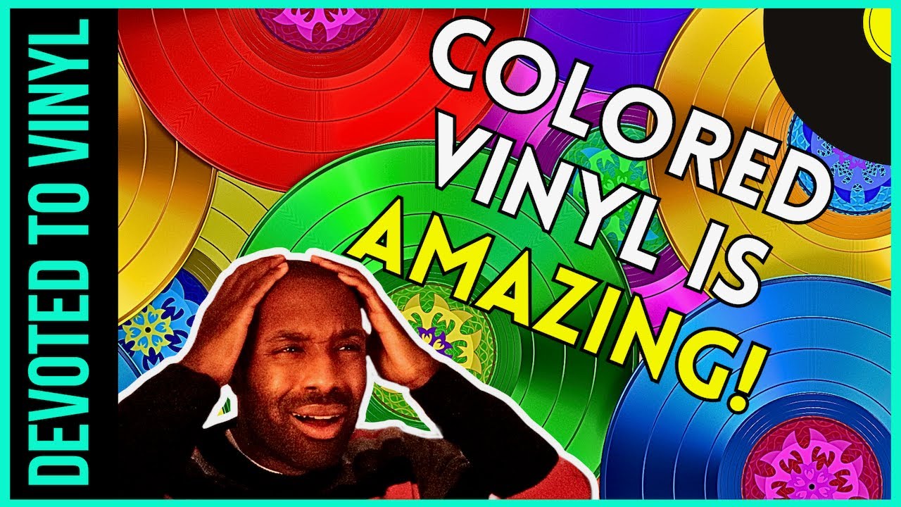 Colored vinyl records are COOL...and that matters! - YouTube