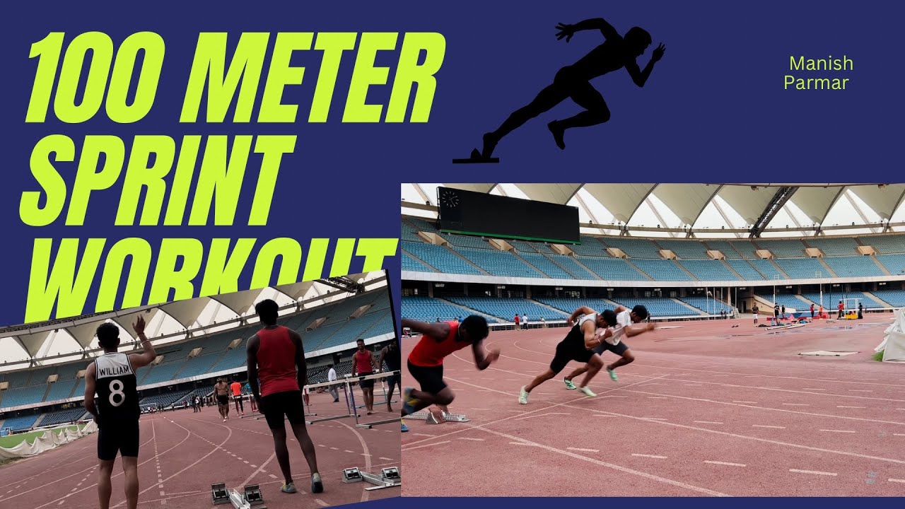 100 meter running sprint | Sprinters Training | 50 meter workout ...