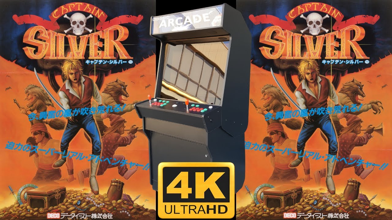 Captain Silver | ARCADE | 4K60ᶠᵖˢ UHD🔴 | Longplay Walkthrough ...