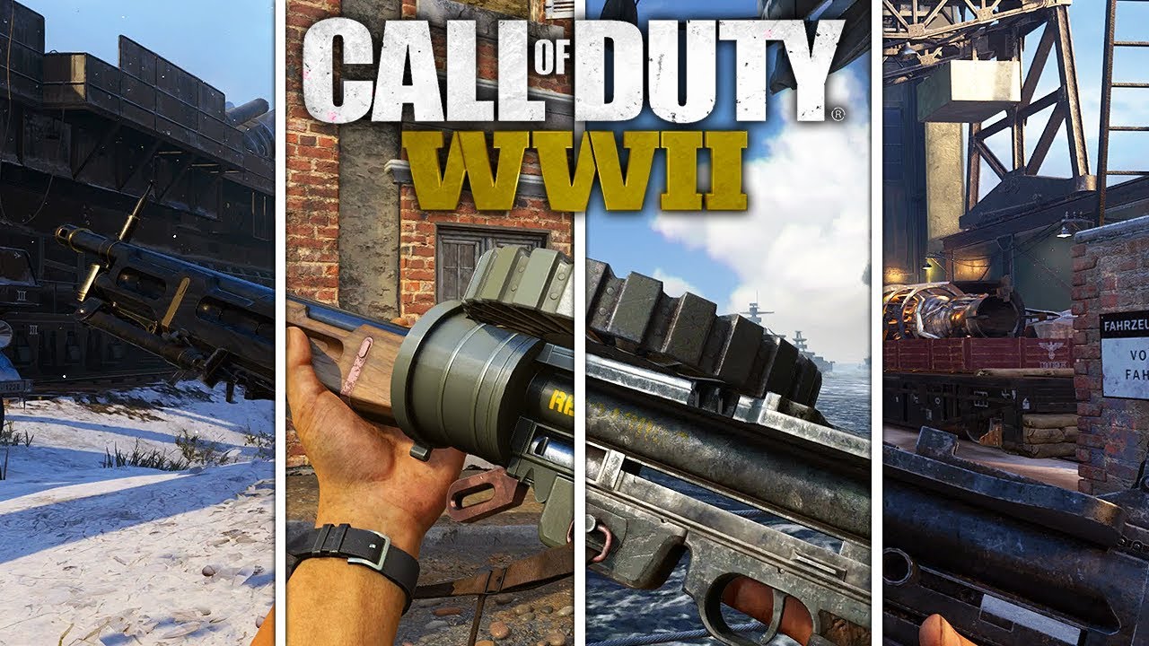 Every LEWIS VARIANT in COD: WW2! (ALL 9 HEROIC AND EPIC VARIANTS) - YouTube