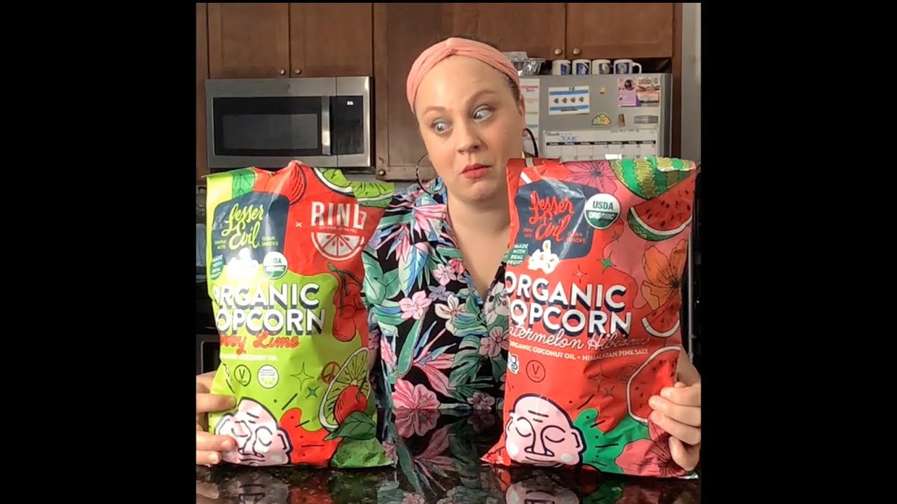 Dana Tries It: Lesser Evil Popcorn summer flavors. Is it worth it ...