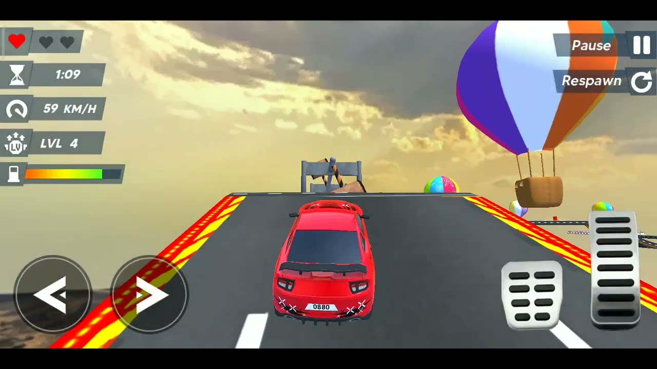 car racing game. || car stunt game | car racing with opponent #Gimax4u ...