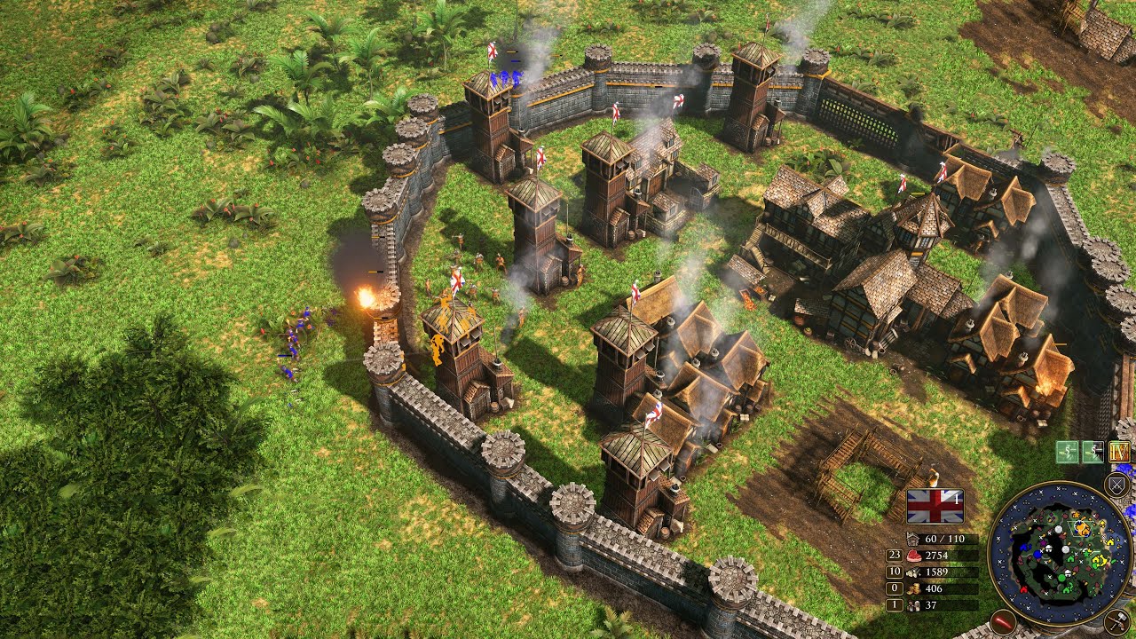 AoE3DE - 3v3 Multiplayer Gameplay - YouTube