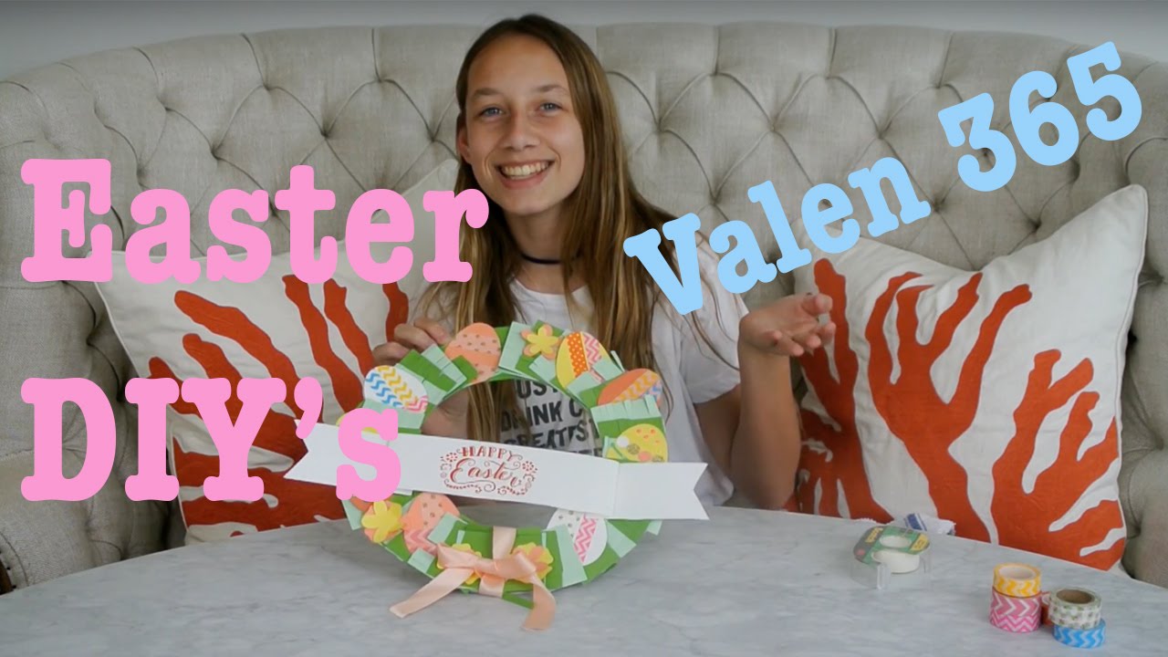 Easter DIY's (COLLAB) | Valen 365 - YouTube