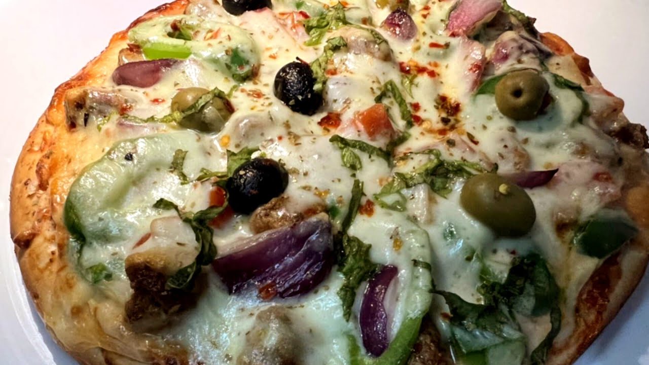 Super Cheeze Pizza Recipe |How To Make Instant Pizza |Without Pizza ...