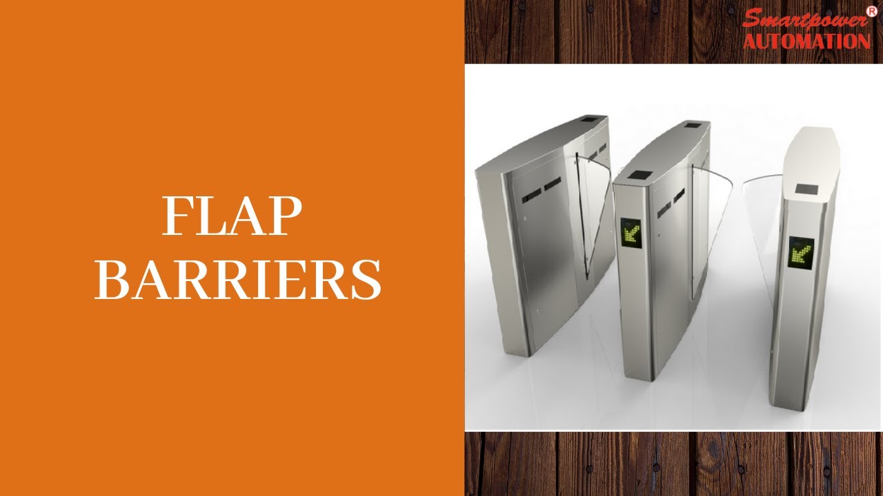 Flap Barriers Visitor Management System at ECO park - YouTube