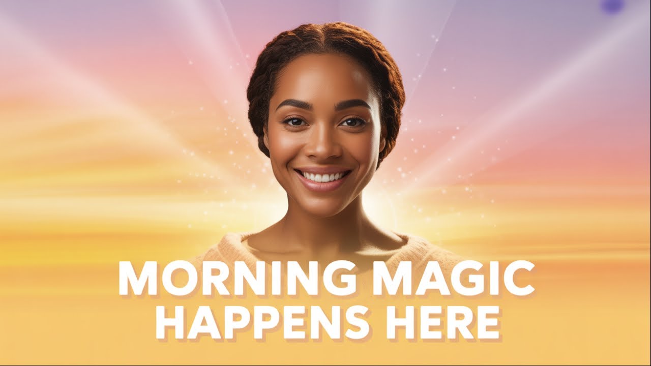 Morning Magic Happens Here l Powerful Morning Affirmations Start Your ...