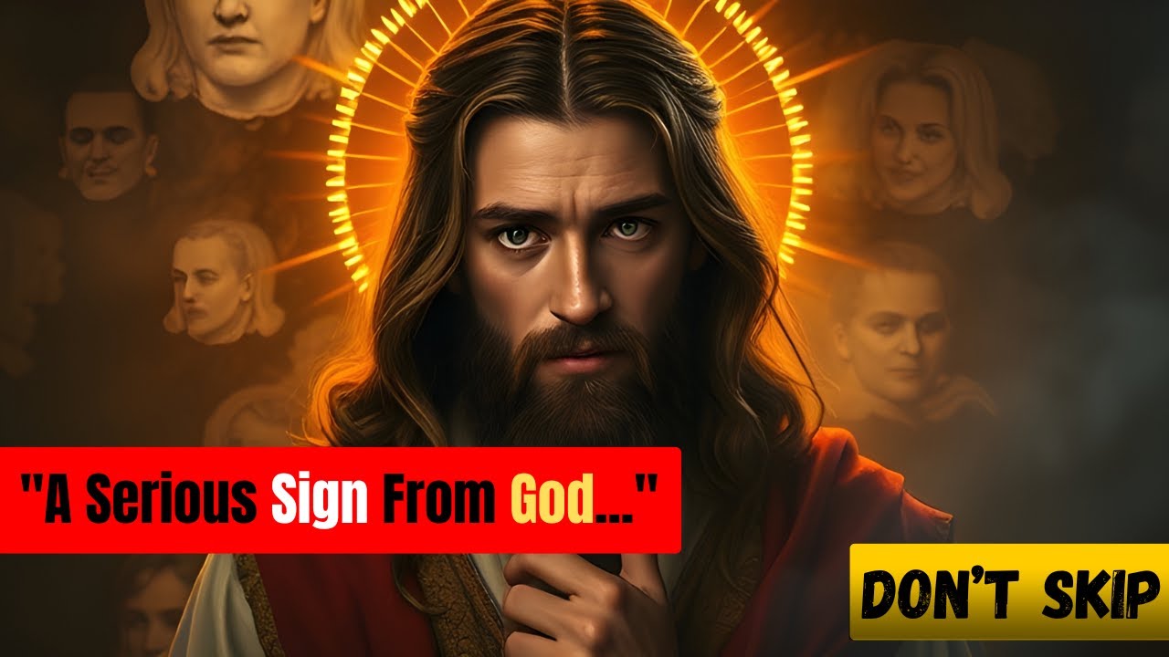 God Says: "A Serious Sign From God..." God Says | God Message Today ...