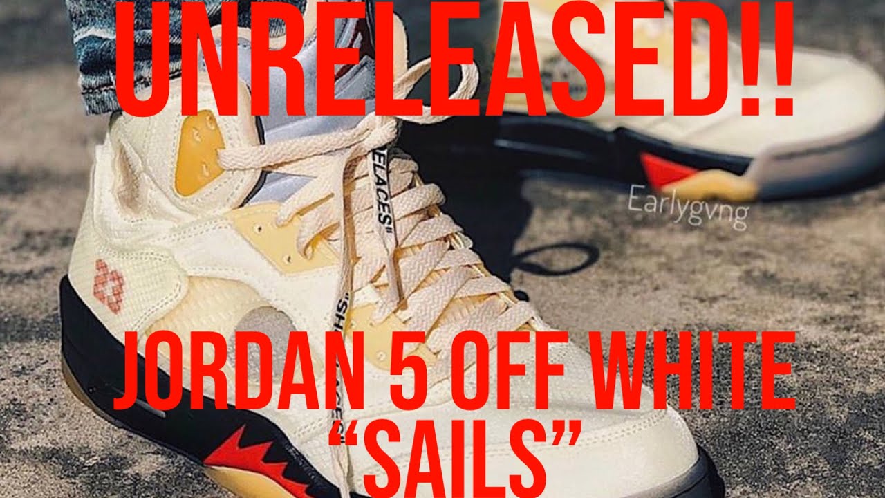 Off-White Jordan 5s Sail | Shenda888 | Dhgate Review | Dh Gate | - YouTube