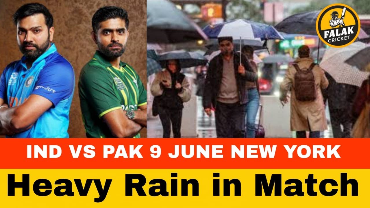 IND vs PAK | Rain Alert | T20 World Cup 2024 | New York Weather | USA ...