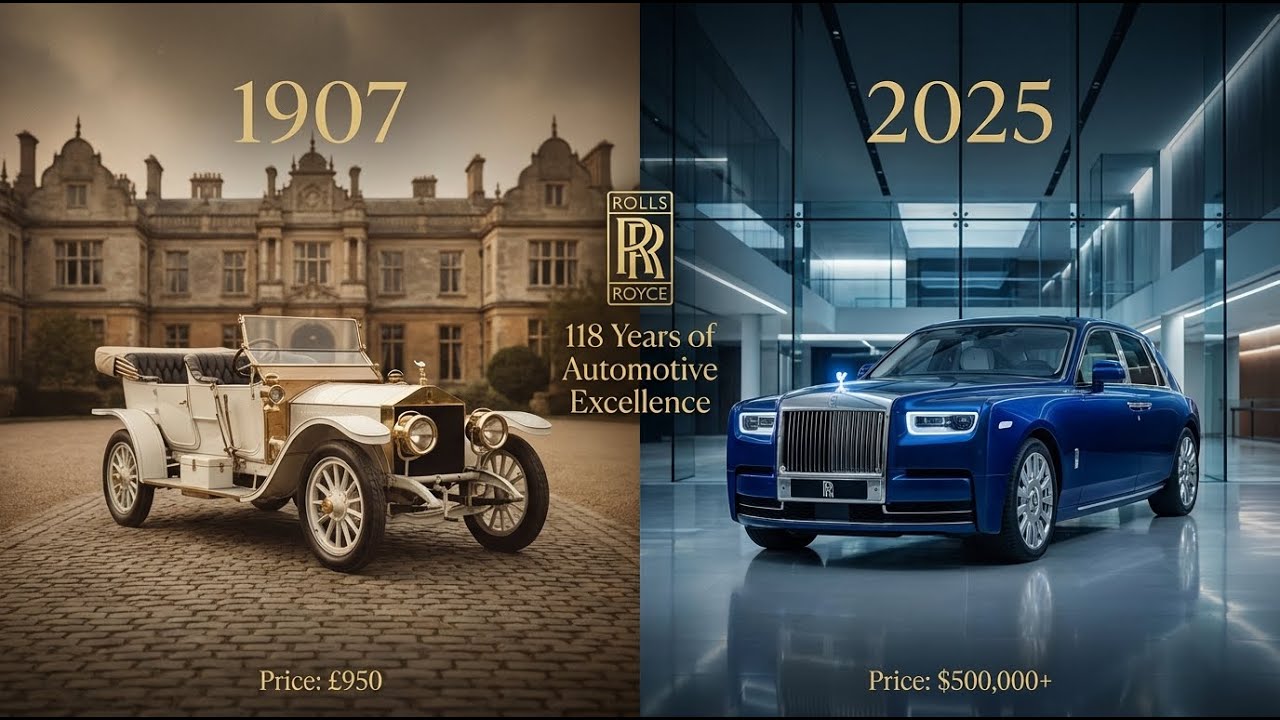 Rolls-Royce Evolution Explained | 120 Years of Ultimate Luxury & Power ...