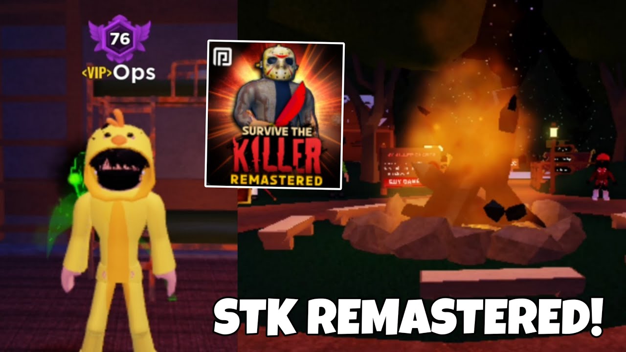 STK REMASTERED IS FINALLY HERE! | Survive the killer - YouTube